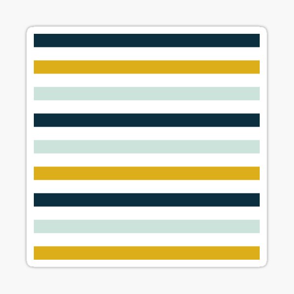 "Broad Stripes in Light and Dark Mustard Yellow, Grey, White, and Navy ...