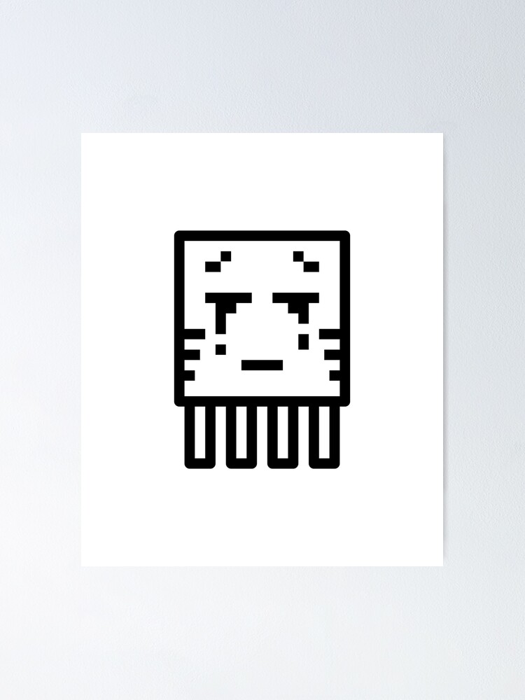 "Minecraft Ghast" Poster for Sale by wanc-designs | Redbubble