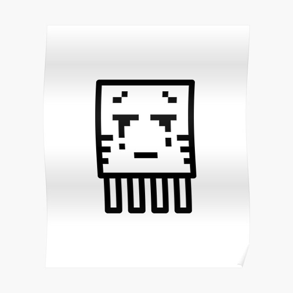 "Minecraft Ghast" Poster for Sale by wanc-designs | Redbubble
