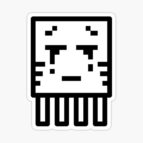 "Minecraft Ghast" Sticker for Sale by wanc-designs | Redbubble