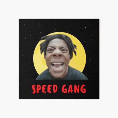 "Ishowspeed - speed gang t-shirts 2022" Art Board Print for Sale by ...