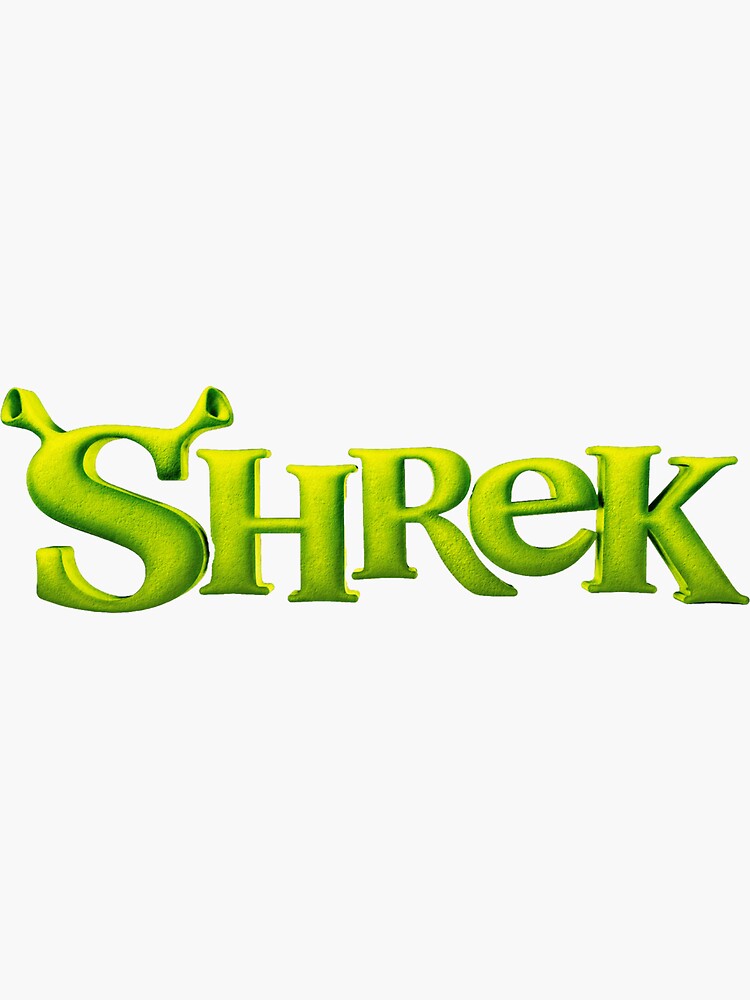 "Shrek T Shirts" Sticker for Sale by AAROUSS | Redbubble