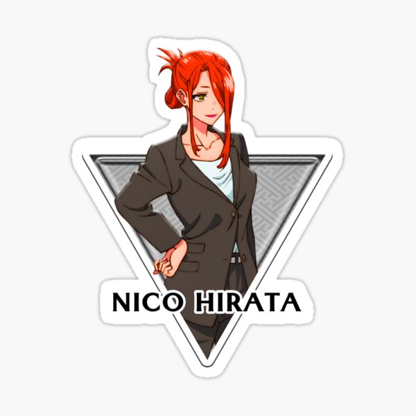 "YOFUKASHI NO UTA - NICO HIRATA" Sticker for Sale by TRIANGLEDOWN ...