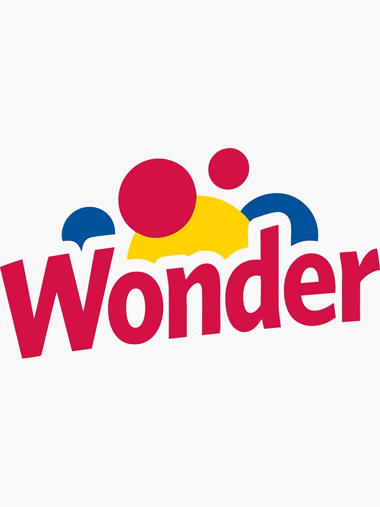 "BEST SELLER - Wonder Bread Merchandise" Sticker for Sale by ...