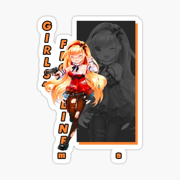 "GIRLS FRONTLINE - M9" Sticker for Sale by AZURESIEGFRIED | Redbubble