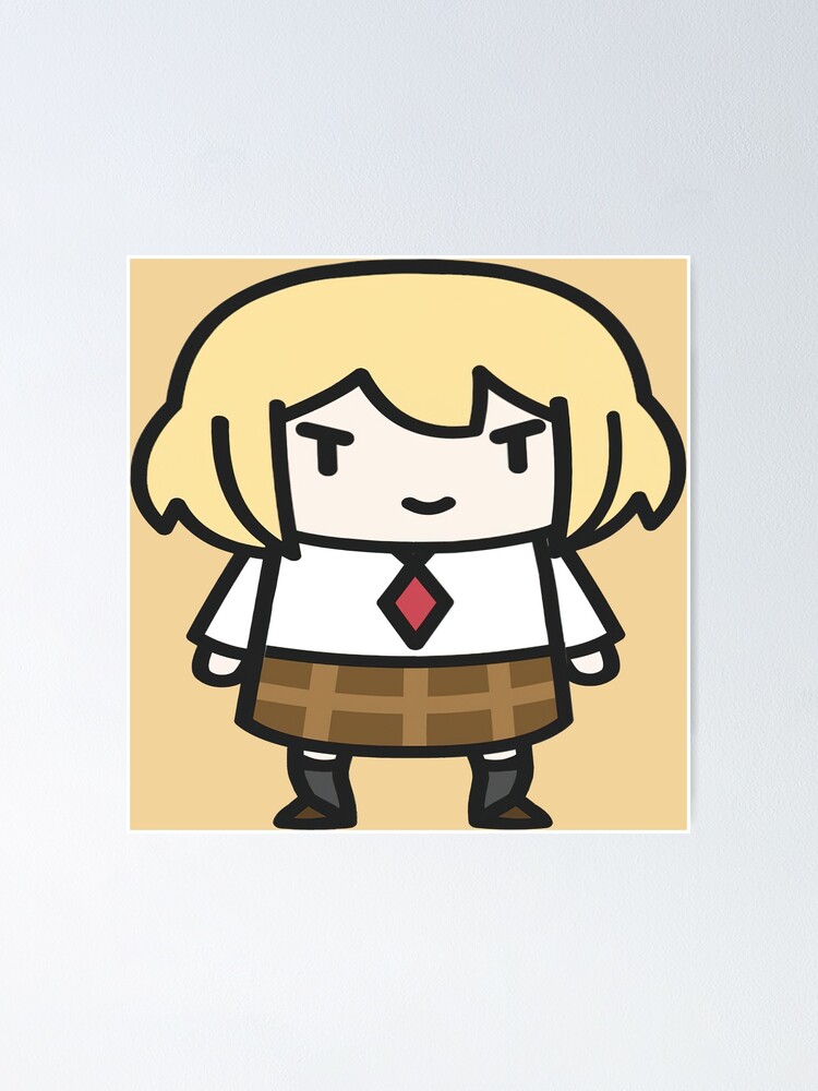 "Amelia Watson Hololive Chibi" Poster for Sale by Kadokan | Redbubble