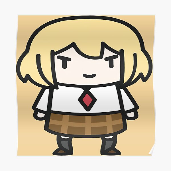 "Amelia Watson Hololive Chibi" Poster for Sale by Kadokan | Redbubble