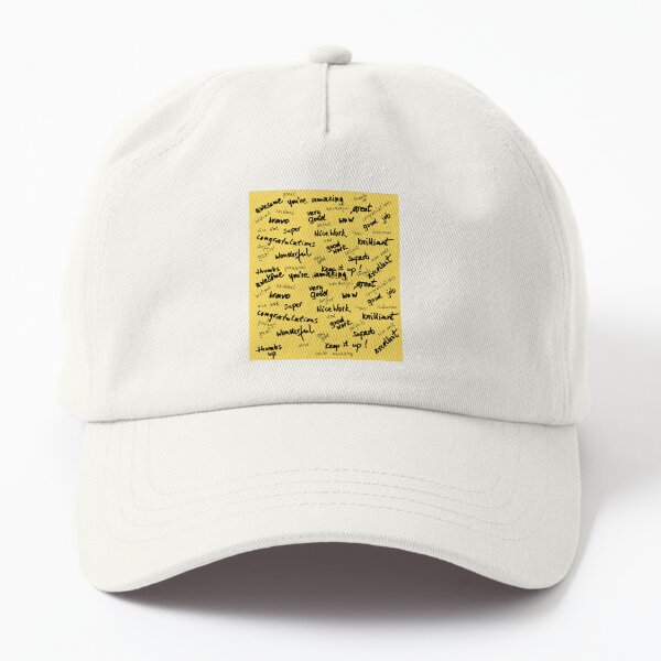 "positive, motivational, inspiring and encouragement words" Cap for ...