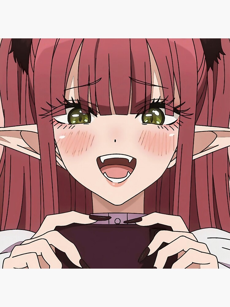 "Marin Kitagawa Rizu Kyun" Sticker for Sale by QueenAkisha | Redbubble