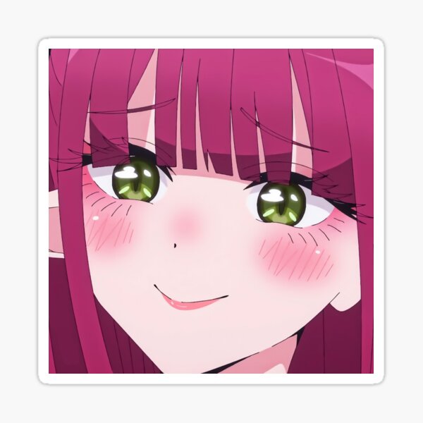 "Marin Kitagawa Rizu Kyun Kawaii" Sticker for Sale by QueenAkisha ...