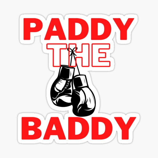 "Paddy The Baddy Pimblett" Sticker for Sale by MsCruze | Redbubble