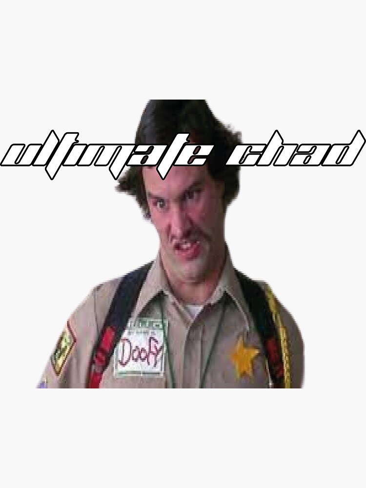 "ultimate chad" Sticker for Sale by HeatMarket | Redbubble