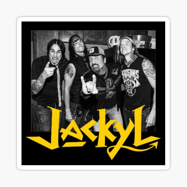 "THE BAND JACKYL 2022" Sticker for Sale by ebe123sa | Redbubble
