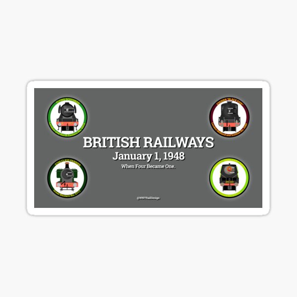 "British Railways Rememberance" Sticker for Sale by WNYRailDesign ...
