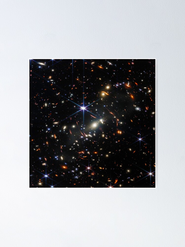 "Webb's First Deep Field Unveiled" Poster for Sale by allhistory ...