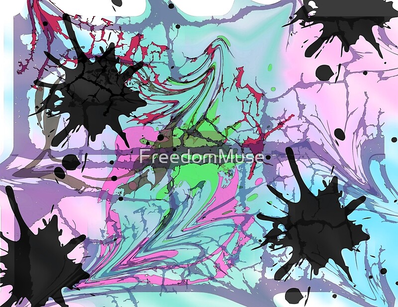 "Freud Ink Blot" by FreedomMuse | Redbubble