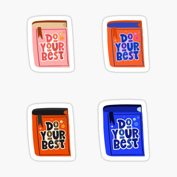 "do your best sticker pack motivational quotes for students" Sticker ...