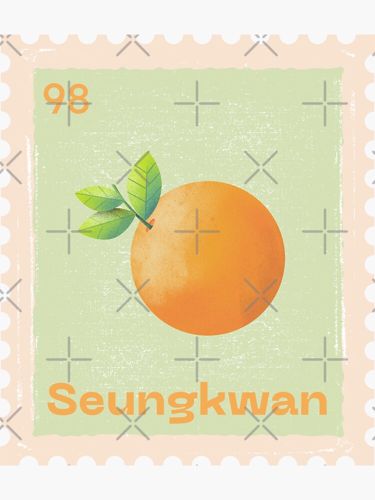"Seungkwan Seventeen Stamp" Sticker for Sale by Strawberryne | Redbubble