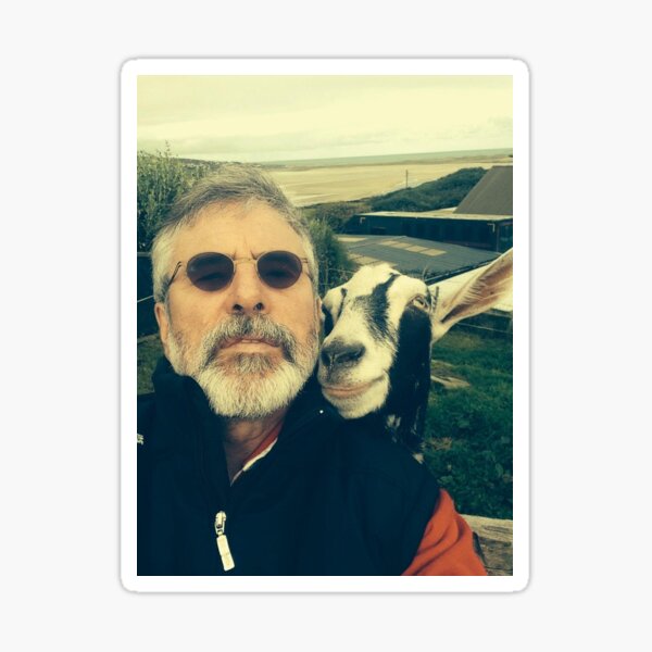 "Gerry Adams Goat" Sticker for Sale by aoifeboyle | Redbubble