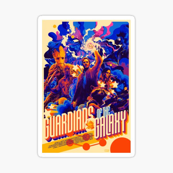 "MOVIE POSTER THE GUARDIAN VINTAGE MOVIE HERO" Sticker for Sale by ...
