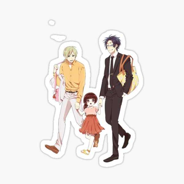 Pegatina «La guía de Yakuza para cuidar niños Sakuragi Yaeka, kirishima ...