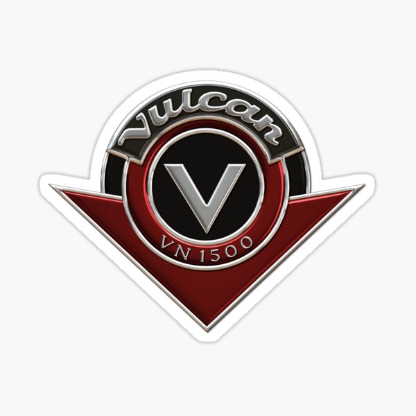 "Vulcan VN 1500 Logo 3D" Sticker by Vulcan-VN | Redbubble