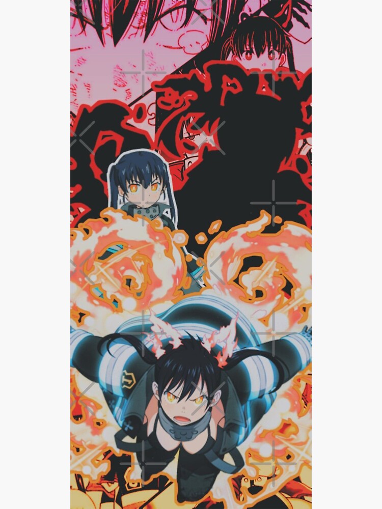 " fire force" Sticker for Sale by MoEl-Art | Redbubble