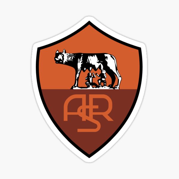 "AS Roma" Sticker for Sale by eneasbatins | Redbubble