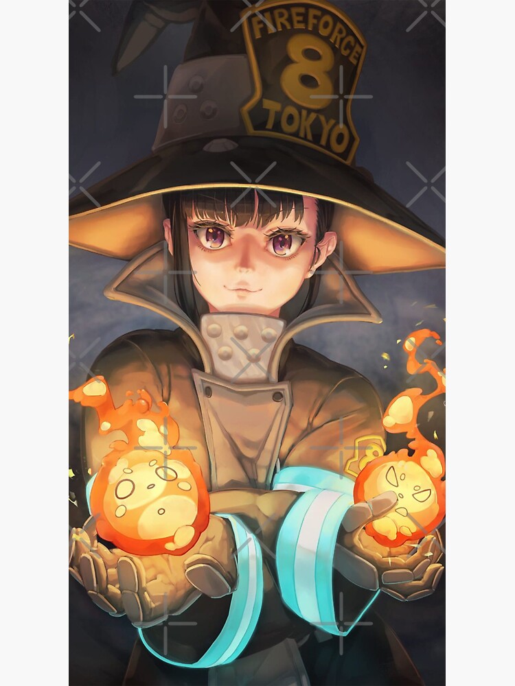 " fire force anime" Sticker for Sale by MoEl-Art | Redbubble