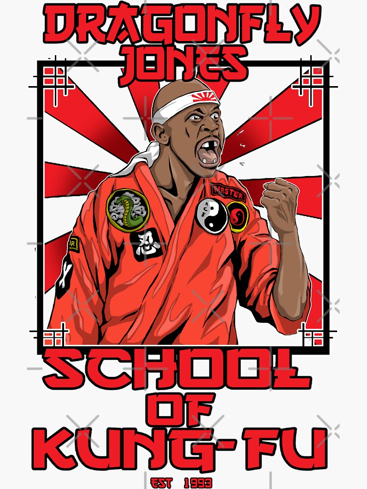 "Dragonfly Jones" Sticker for Sale by TVMdesigns | Redbubble