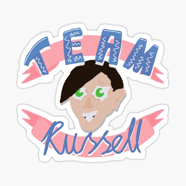 "Sparks (band) team russell" Sticker for Sale by danker182 | Redbubble