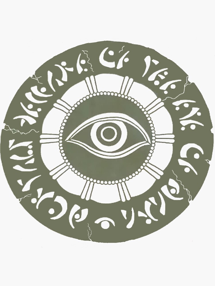 "Temple of the Forbidden Eye" Sticker for Sale by KinseyCreations ...