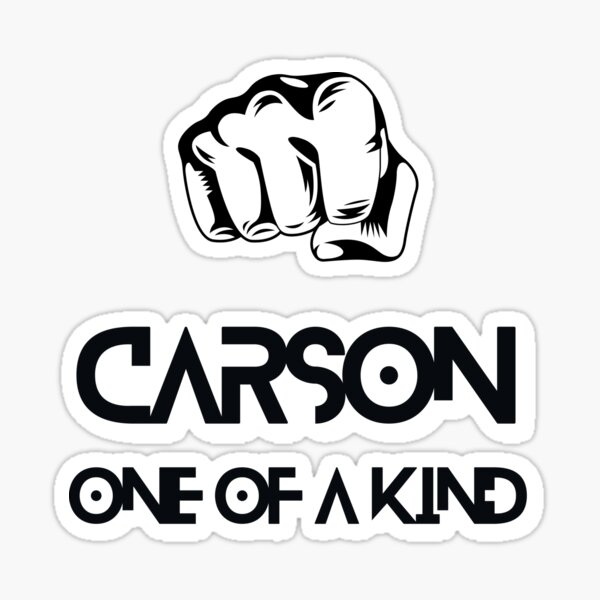 "Carson Name One of a Kind Birthday Anniversary, Appreciation Gift ...