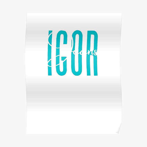 "Signature Igor Jeans " Poster for Sale by igorshop- | Redbubble
