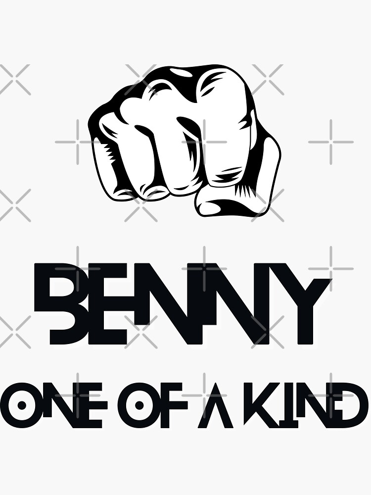 "Benny Name One of a Kind Birthday Anniversary, Appreciation Gift ...