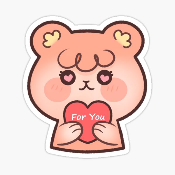 "For You " Sticker for Sale by Minidooods | Redbubble