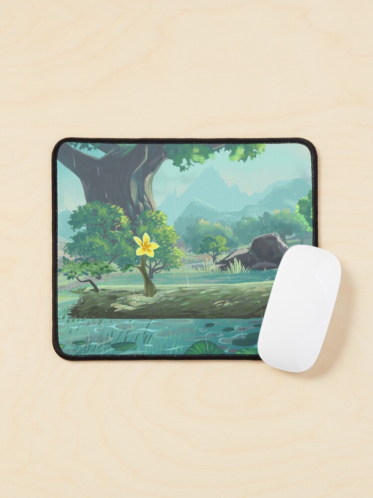 "Keya Pond Korok Flower" Mouse Pad for Sale by Rachel DiSabatino ...