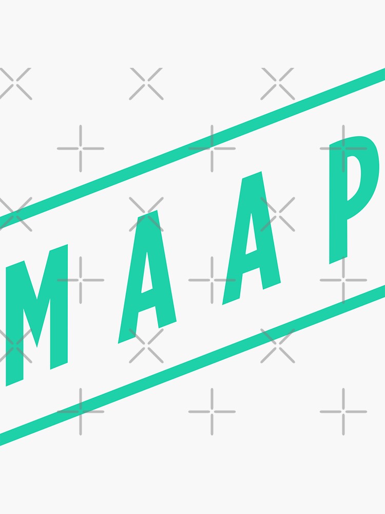 "Maap cycling bike brands" Sticker for Sale by Bambou-Art | Redbubble