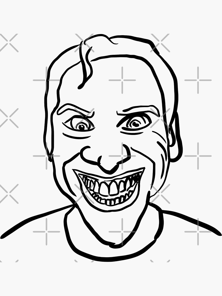 "Jerma sus face" Sticker for Sale by blastfromtepast | Redbubble