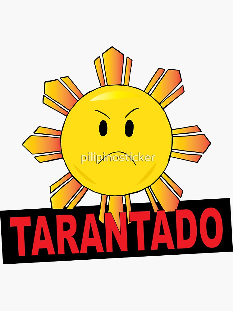 "Tarantado" Sticker by pilipinosticker | Redbubble