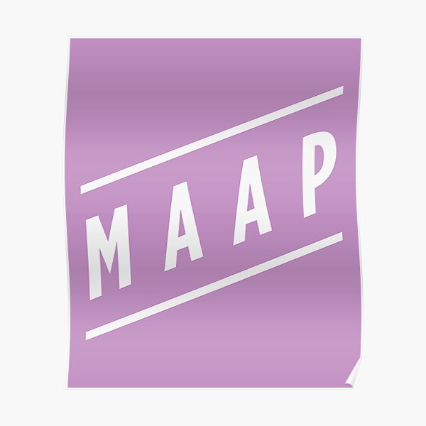 "Maap cycling bike brands" Poster for Sale by Bambou-Art | Redbubble