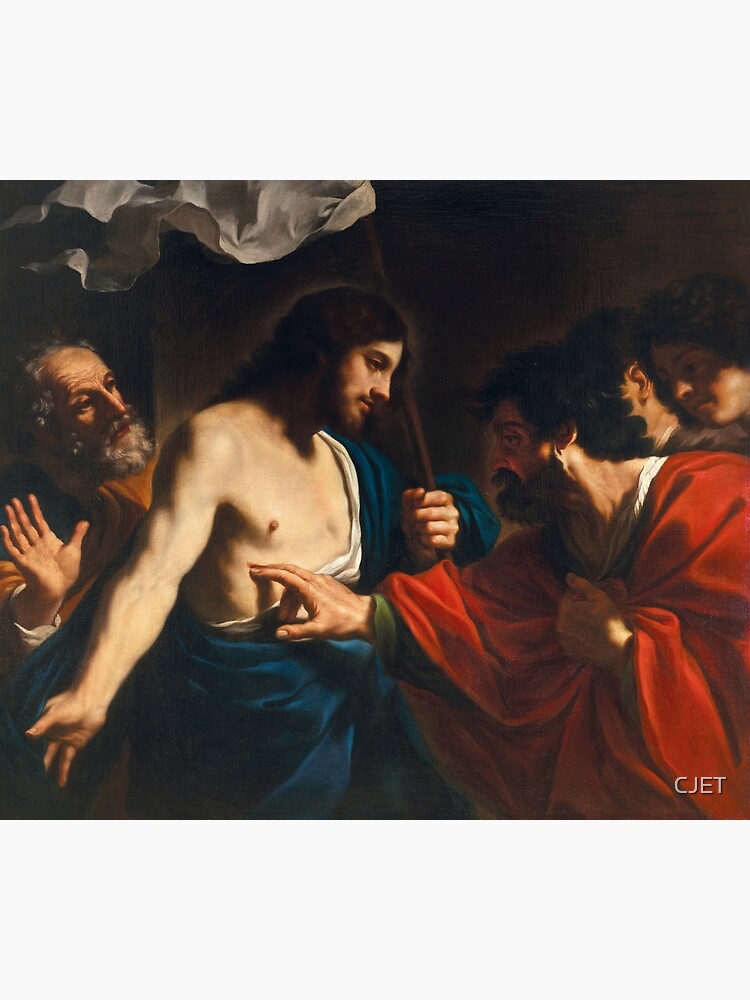 "The Incredulity of Saint Thomas | Guercino | 1629 Renaissance Gospel ...
