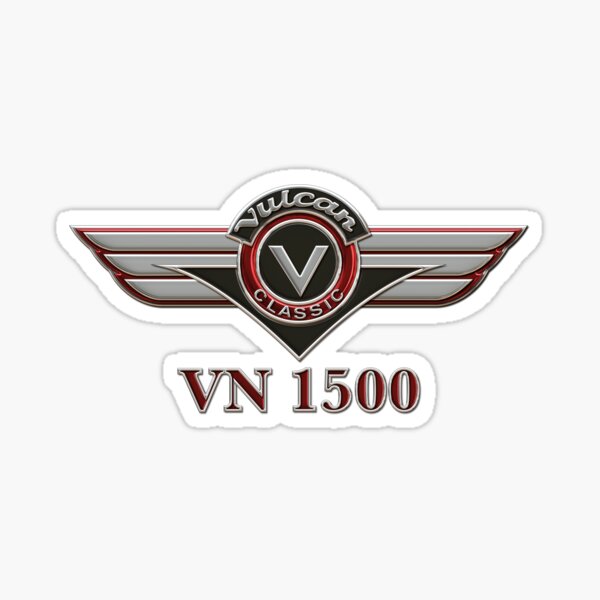 "Vulcan VN 1500 Logo 2 3D" Sticker by Vulcan-VN | Redbubble