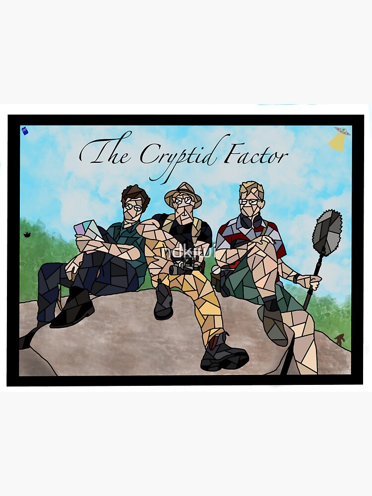 "Cryptid Hunters" Sticker for Sale by ndkiwi | Redbubble