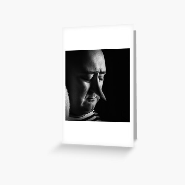 "Gru from Despicable Me crying in darkness" Greeting Card for Sale by ...