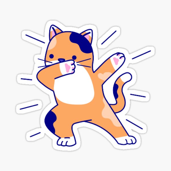 " Cat Life is perfect" Sticker for Sale by Kamelkasem | Redbubble