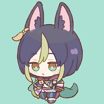 "Tighnari Chibi Kawaii - Genshin Impact" Sticker for Sale by Sara2806 ...