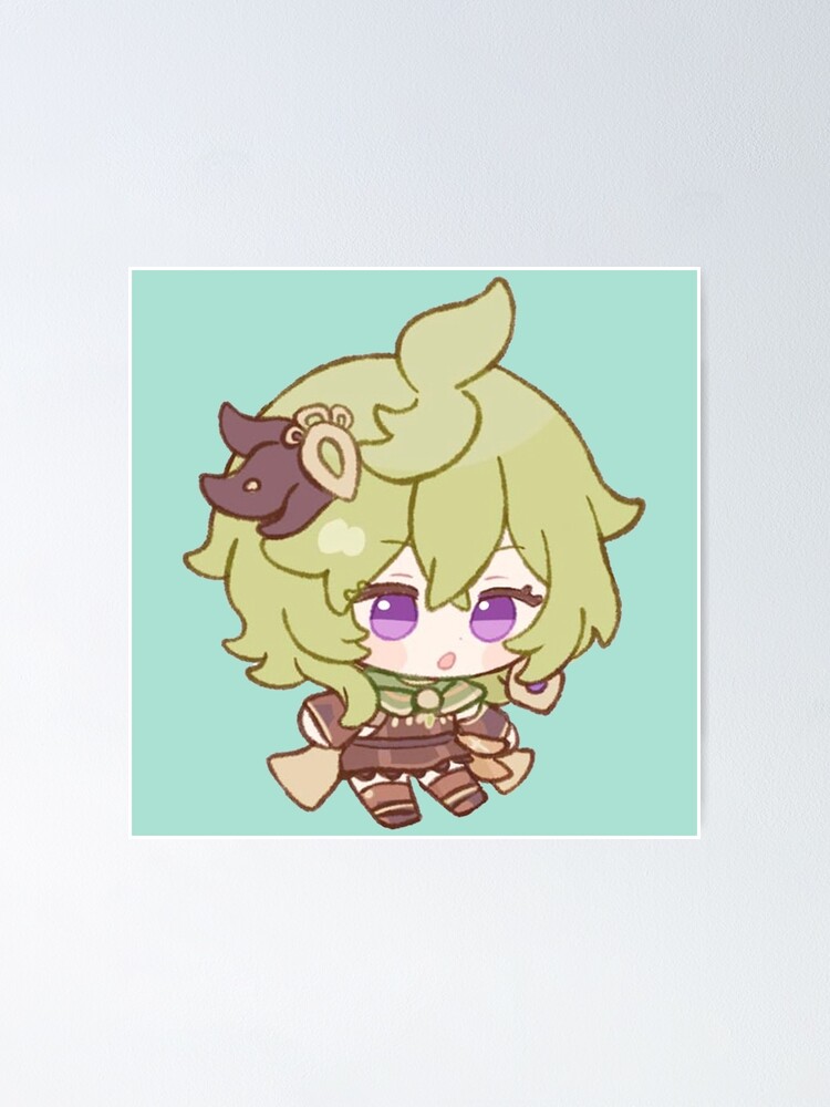 "Collei Chibi Sumeru - Genshin Impact" Poster von Sara2806 | Redbubble