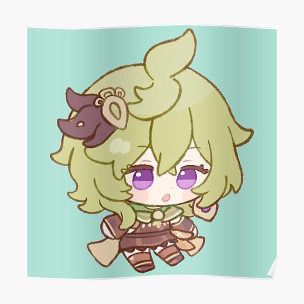 Póster «Collei Chibi Sumeru - Genshin Impact» de Sara2806 | Redbubble