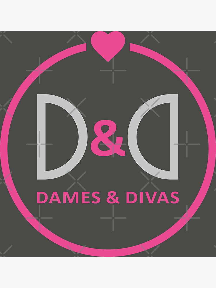 "Dames en Divas Logo" Photographic Print for Sale by Dames-en-Divas ...
